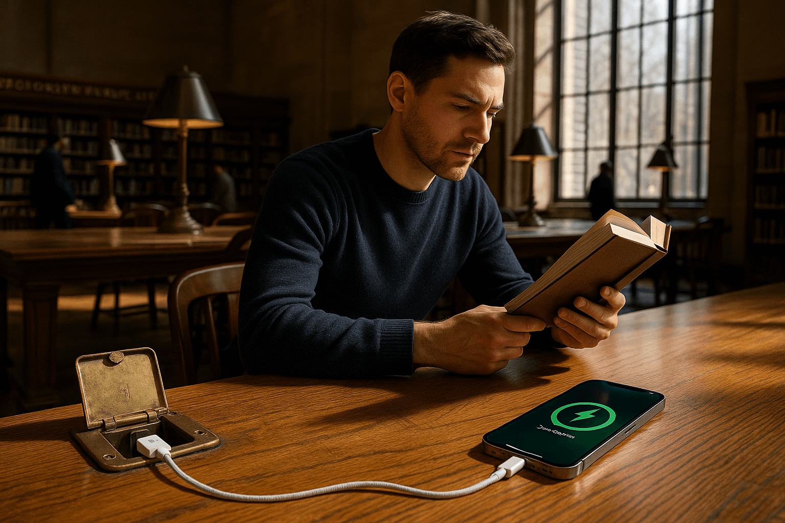 Library Outlet Hacks: Score a Charging Spot Every Time – UGREEN US
