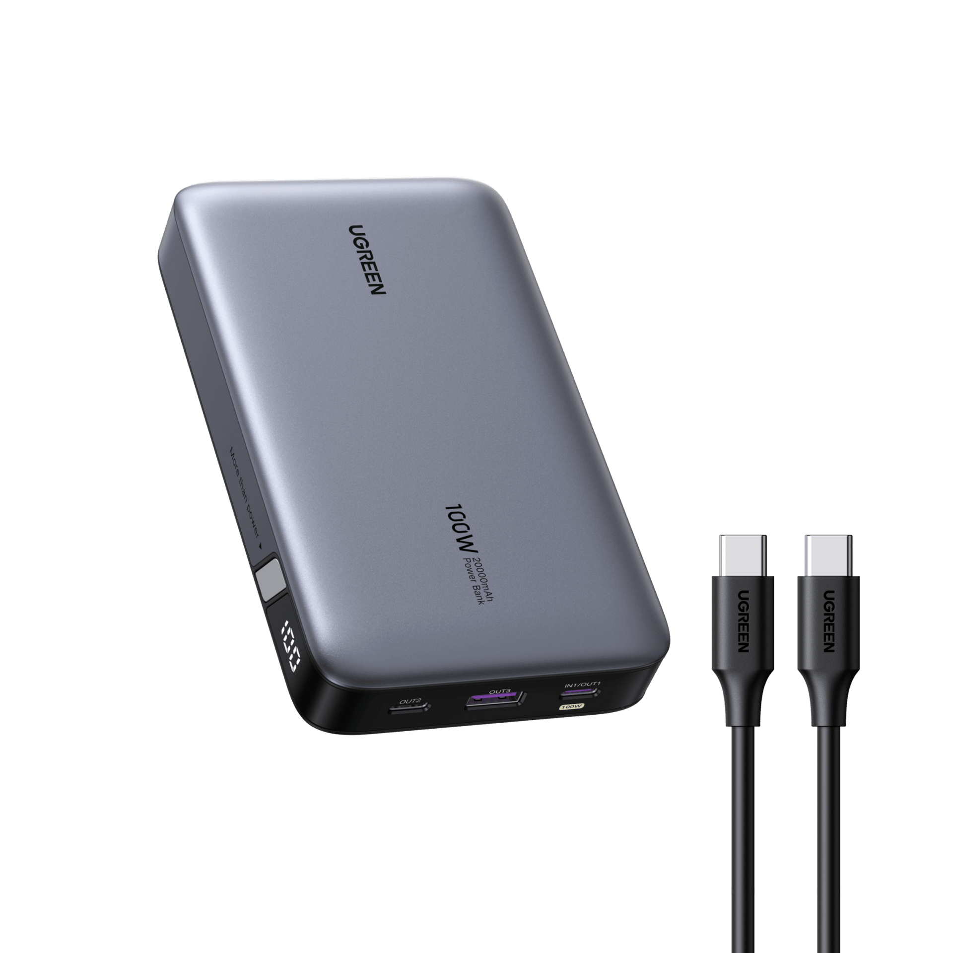 100W Fast Charge Power Bank 20000mAh – UGREEN US
