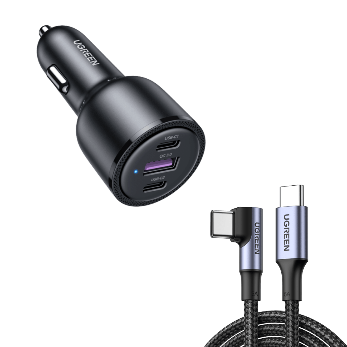 UGREEN 69W USB C Car Charger – UGREEN US