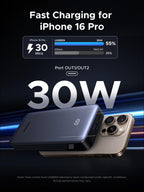 UGREEN 20000mAh USB-C Power Bank - 30W Fast Charger for iPhone – UGREEN US