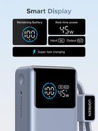 UGREEN Nexode Pro Power Bank (10,000mAh, 45W, Built-in Cable) | UGREEN US