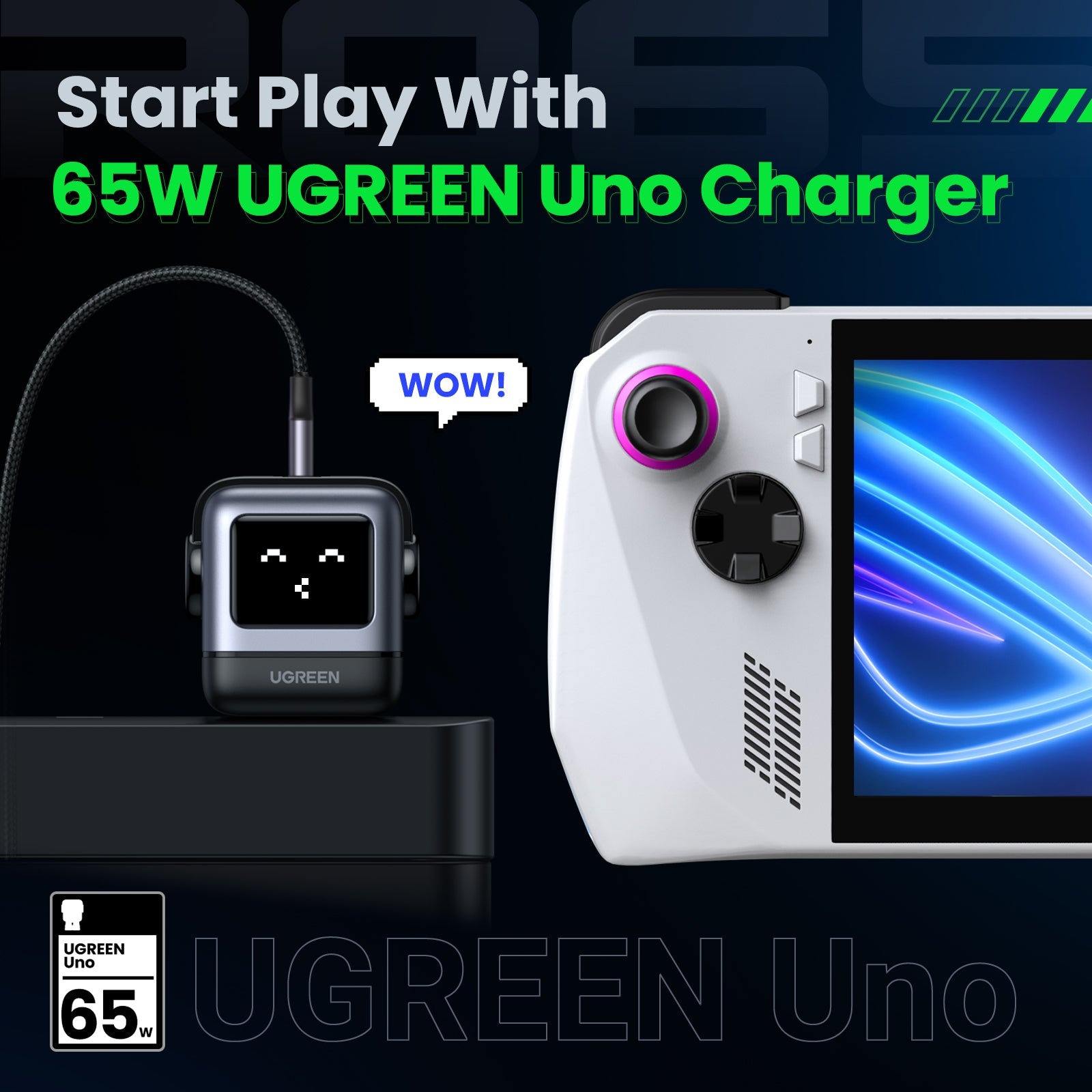 3-in-1 65W iphone charger UGREEN Uno – UGREEN US